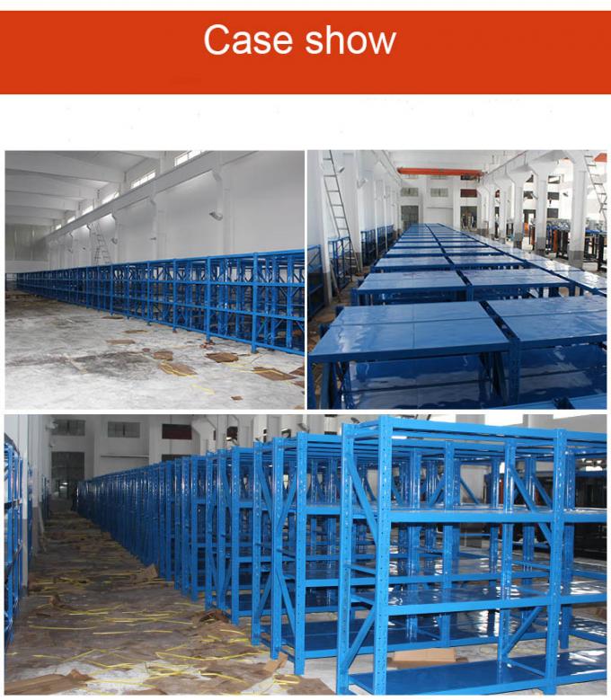 4 Layer Strong Warehouse Storage Shelves Waterproof OEM / ODM Acceptable